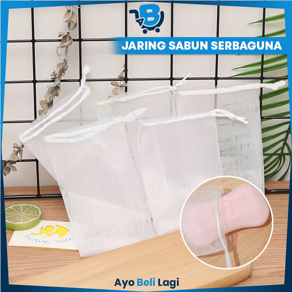 Jual Kantong Sabun Jaring Pembuat Busa Manual Halus untuk Sabun Batang ...