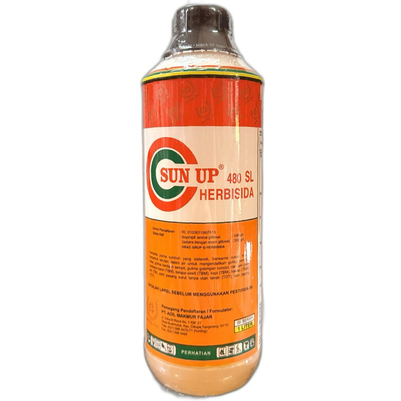Jual HERBISIDA SUN UP 480 SL 1 LITER/RACUN GULMA LEBAR, RUMPUT, TEKI ...
