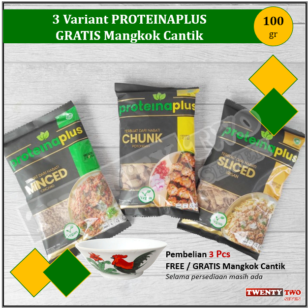 Jual Proteina plus BUNDLING FREE Mangkok Cantik | Shopee Indonesia
