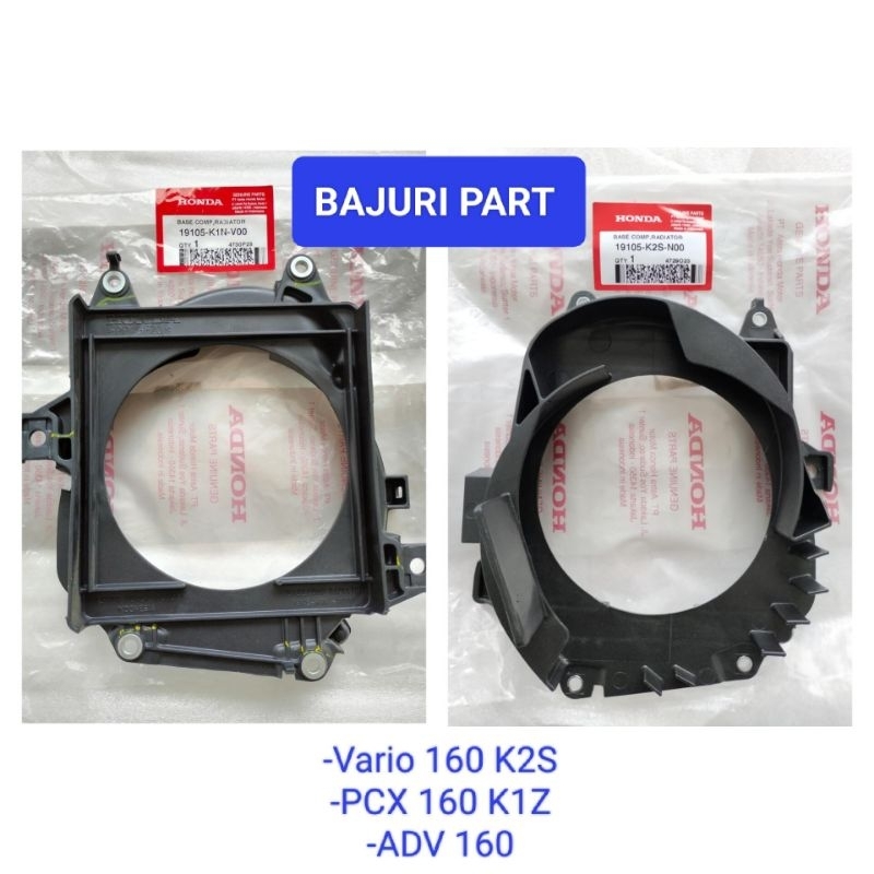 Jual Base Comp Radiator Rumah Dudukan Radiator PCX 160 K1Z, ADV 160 ...
