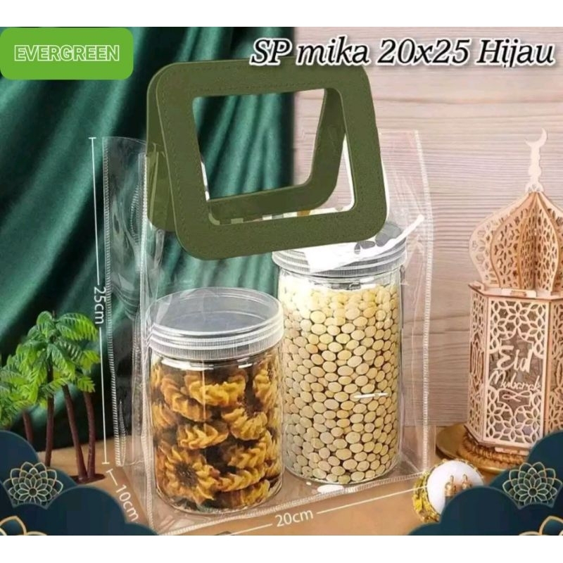 Jual SP2025 Tas Mika Transparan PVC | Tas Hampers Mika Gift Bag Transparan Tas Hampers Lebaran ...