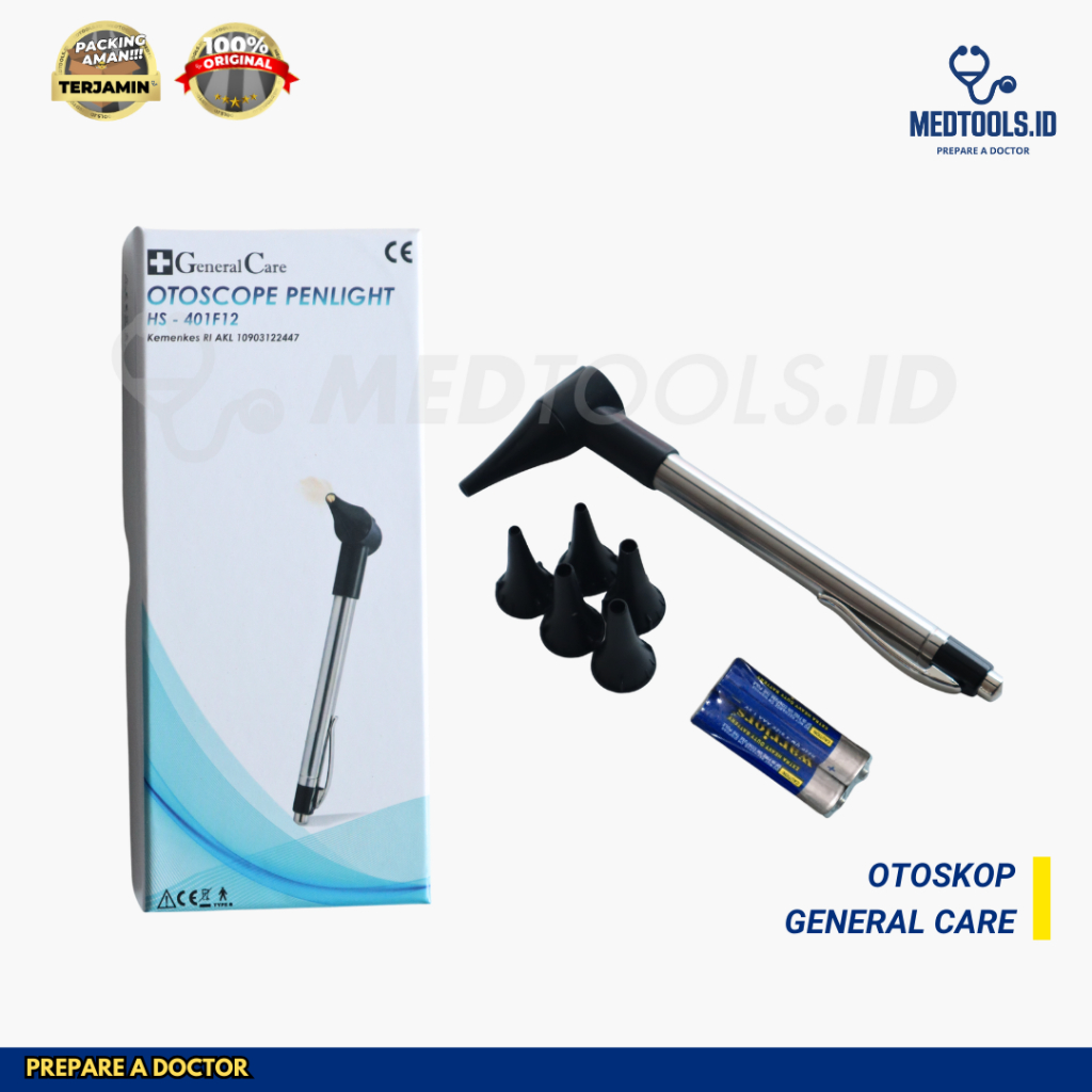 Jual Otoskop General Care / Otoscope With LED Penlight General Care ...