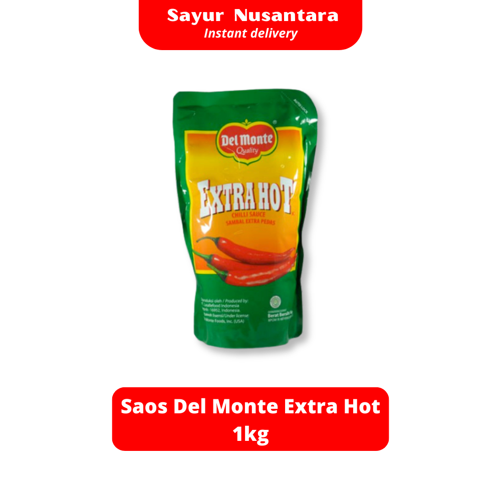 Jual Saos Del Monte Extra Hot 1kg - Sayur Nusantara | Shopee Indonesia