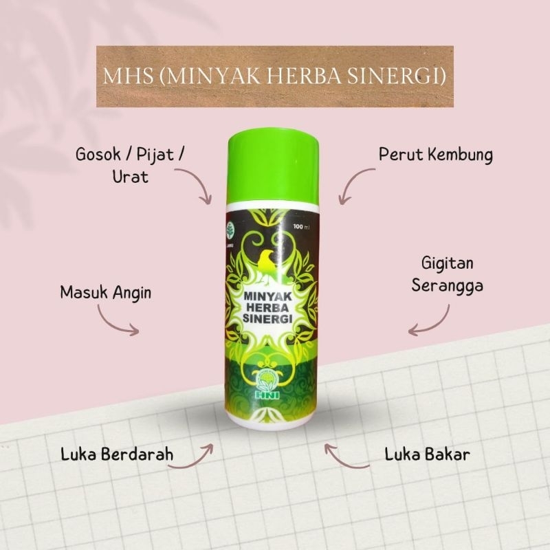 Jual MHS (Minyak Herba Sinergi) | Shopee Indonesia
