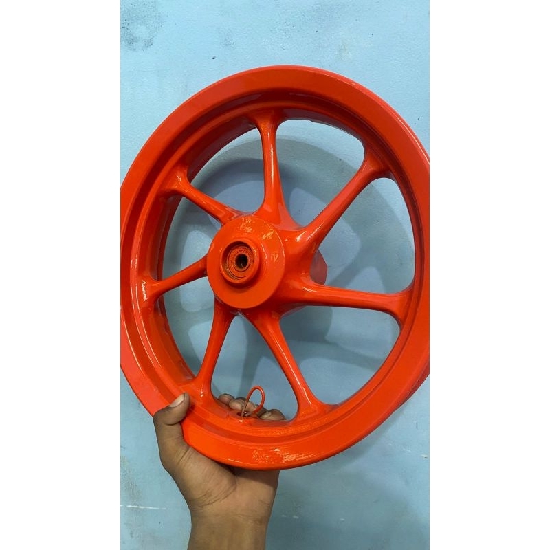 Jual Bubuk Powder Coating ORANGE DAYTONA | Shopee Indonesia