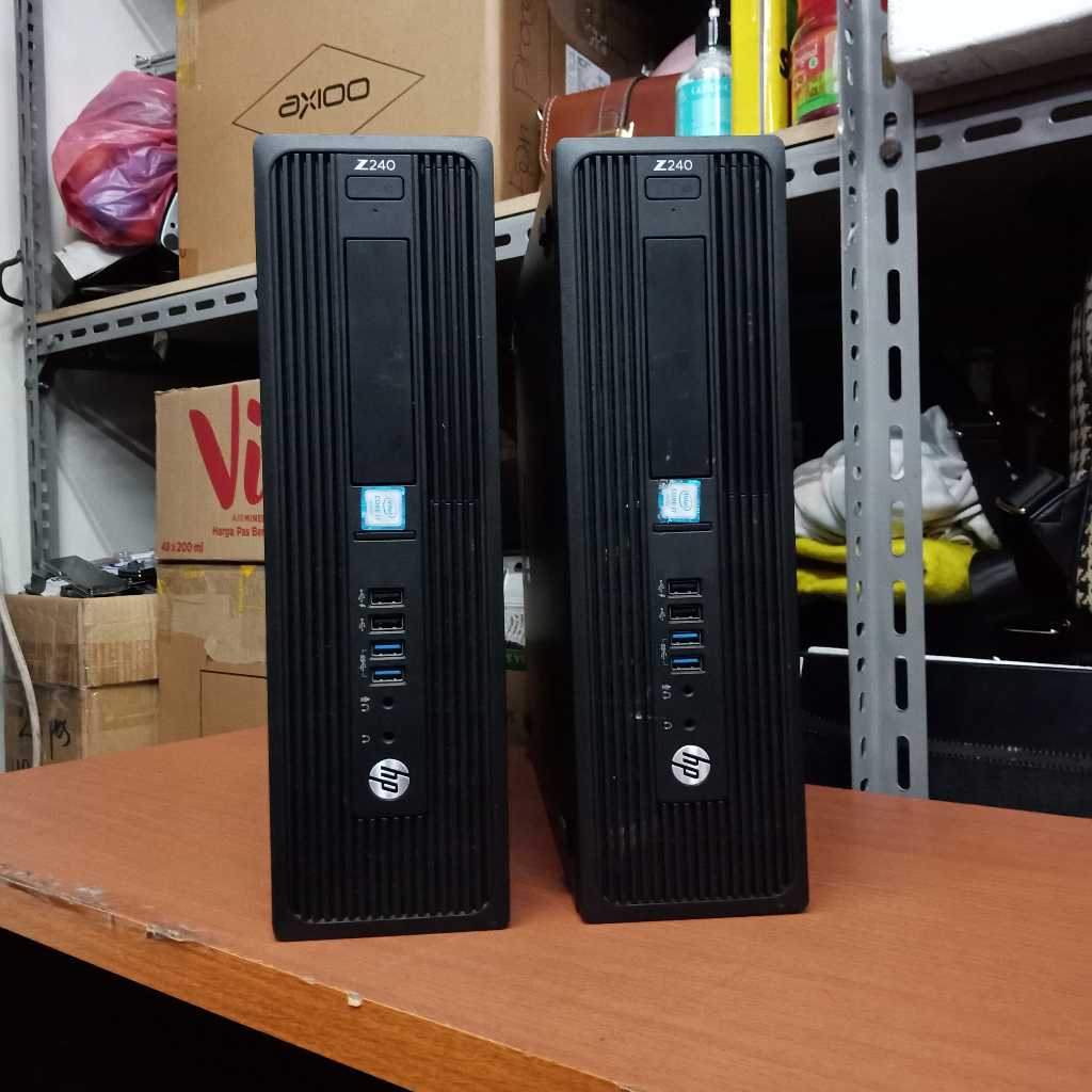 Jual PC HP Z240 DESTOP CORE I5 6500 RAM 8GB HDD 500GB DVD RW SLIM LIKE ...