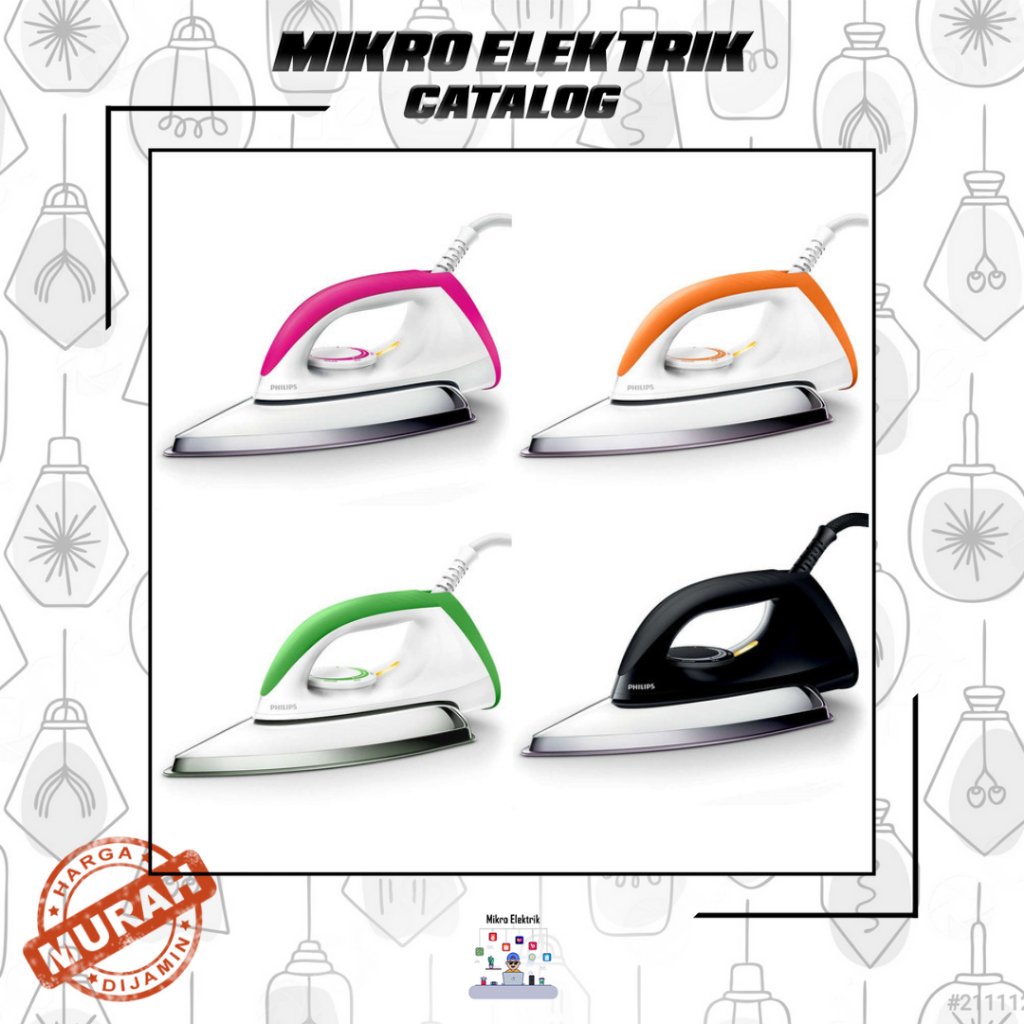 Jual Philips Setrika 350 Watt HD-1173-40 | Shopee Indonesia