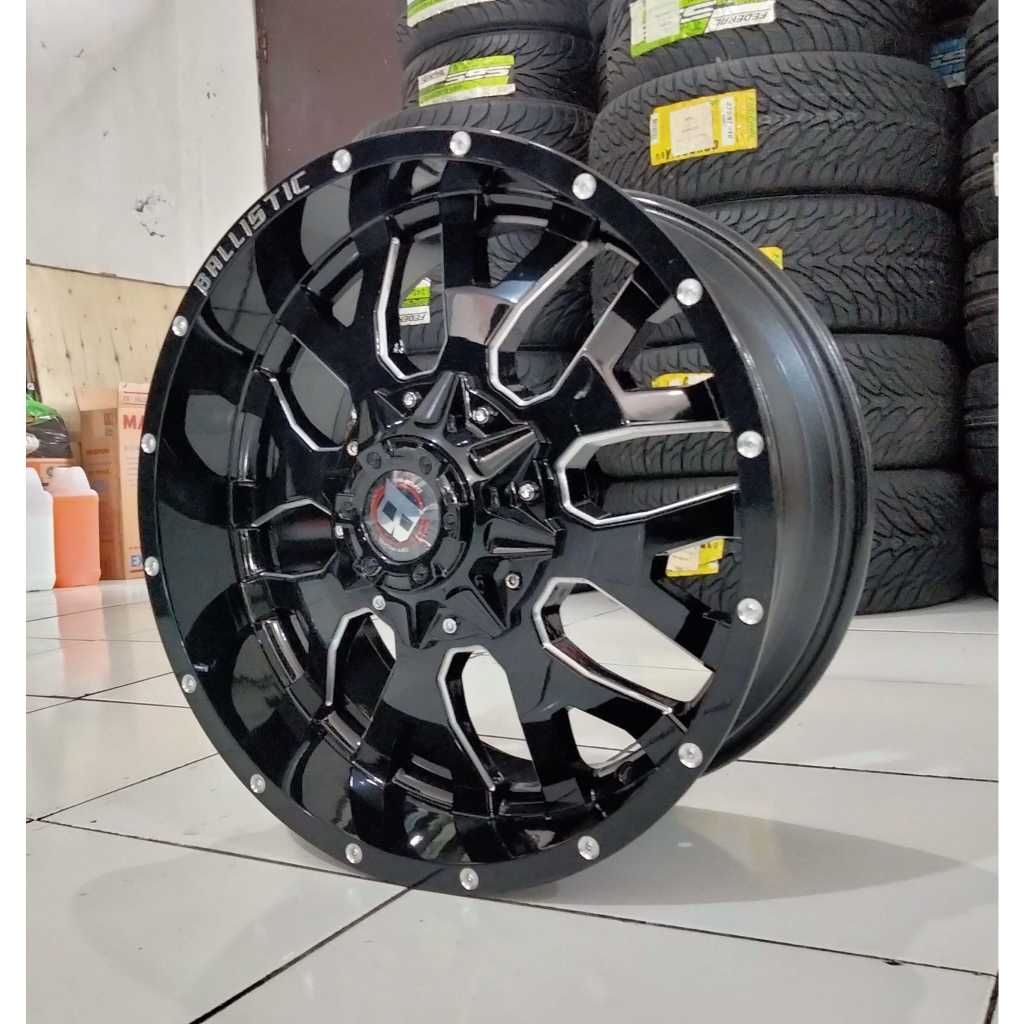 Jual velg mobil ring 20 pajero fortuner lebar 9 baut 6x139,7 velg racing offroad r20 | Shopee ...