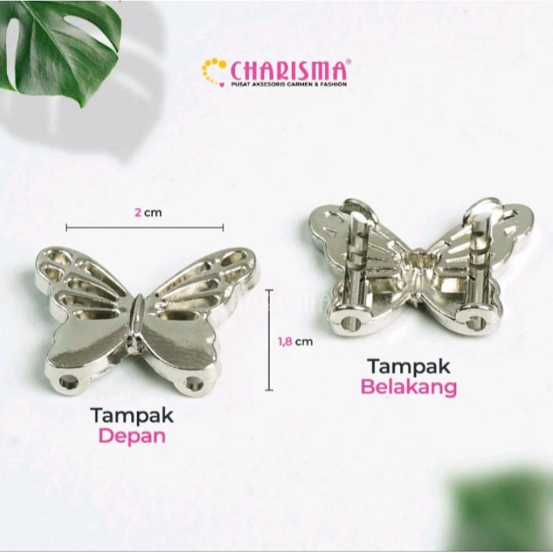 Jual Charisma Label Plat Besi Motif 5 - Label Tag Besi / Plat Hijab ...