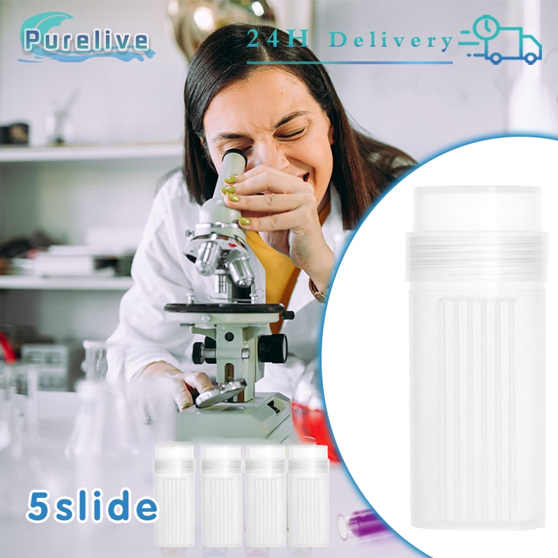 Jual Slide Mailer Staining Jar Vertical 5 Slides Rak Pewarnaan Kotak ...
