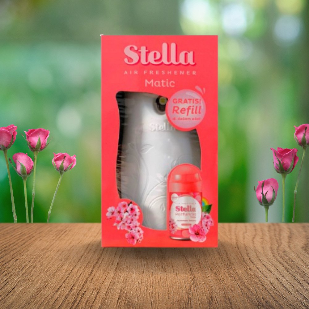 Jual ( BOX SET ) Stella Home Matic (Free Refill Di dalam Alat) - Pangharum Ruangan | Shopee ...