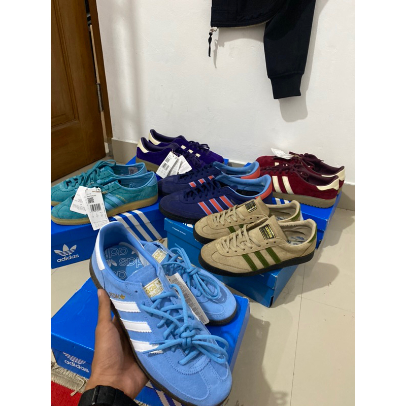 Jual ADIDAS HANDBALL SPEZIAL BLUE ICE SS23 | Shopee Indonesia