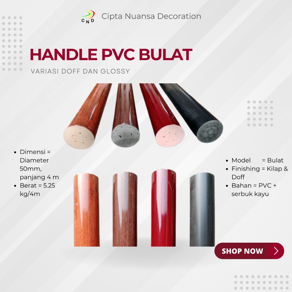 Jual HANDRAILING PVC / PEGANGAN TANGGA PVC / HANDRAIL / HAND RAIL ...