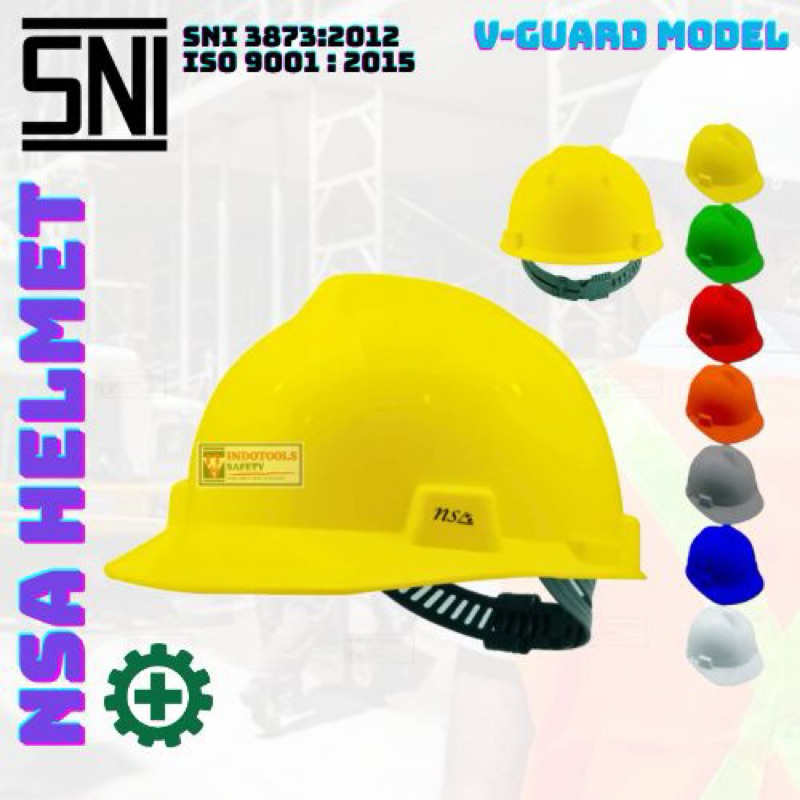 Jual HELM PROYEK NSA INCLUDE TALI DAGU DAN INNER STAZ ON sertifikat SNI ...