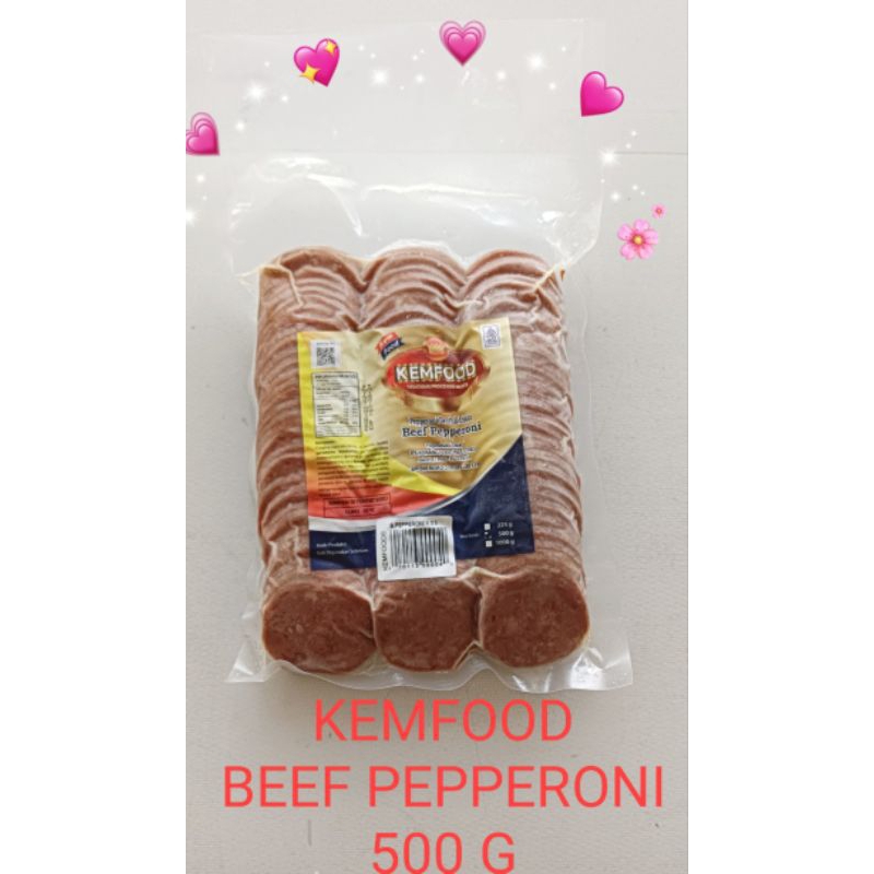 Jual BEEF PEPPERONI KEMFOOD 500GR | Shopee Indonesia