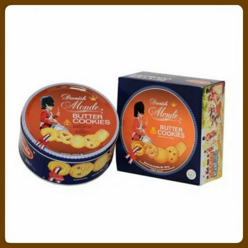 Jual Danish Monde Butter Cookies 454 Gram Jajan Kaleng Premium Kue ...