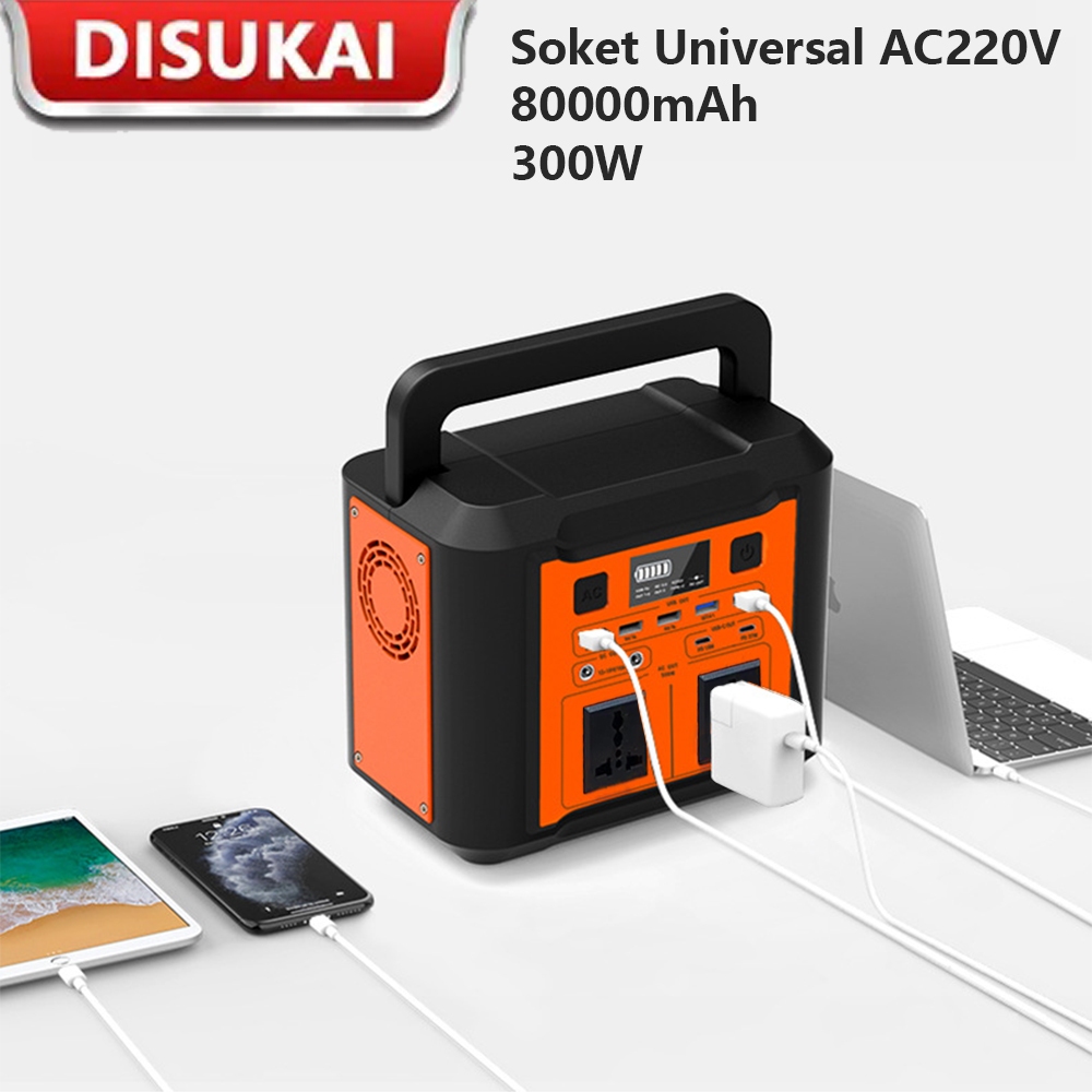 Jual Sumber Daya Cadangan T300 Dapat diisi ulang dengan panel surya ...