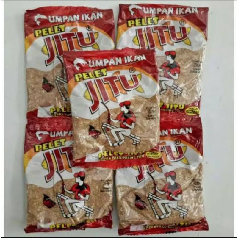 Jual Umpan Ikan Umpan pancing jitu Pelet Jitu Merah 1 pcs ( harga 800 ...