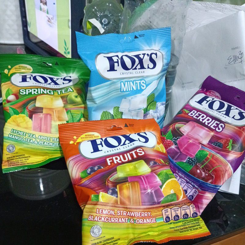 Jual Permen Fox's 90gr fruit berries mint spring tea Fruity mint ...