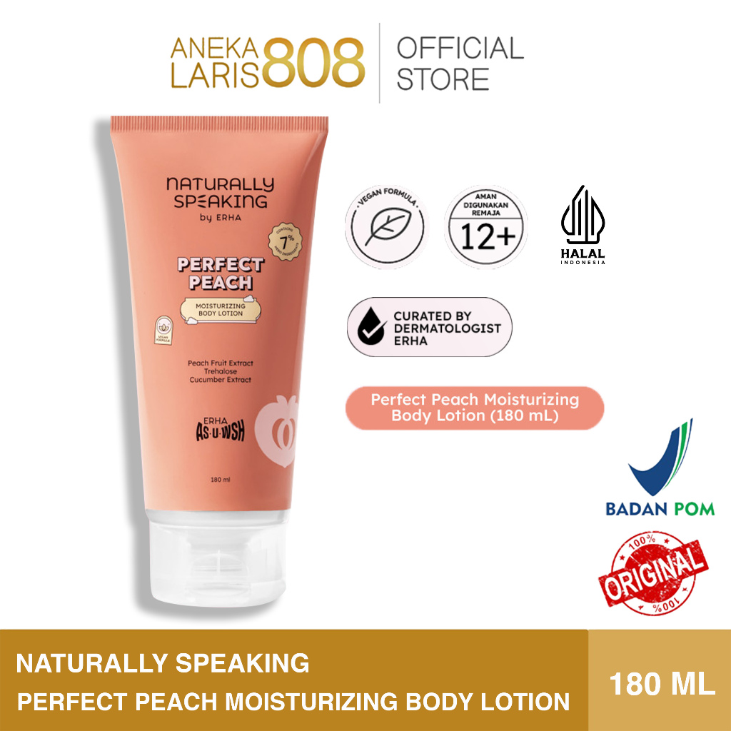 Jual Naturally Speaking by ERHA - Body Lotion Krim Pelembab Tubuh ...