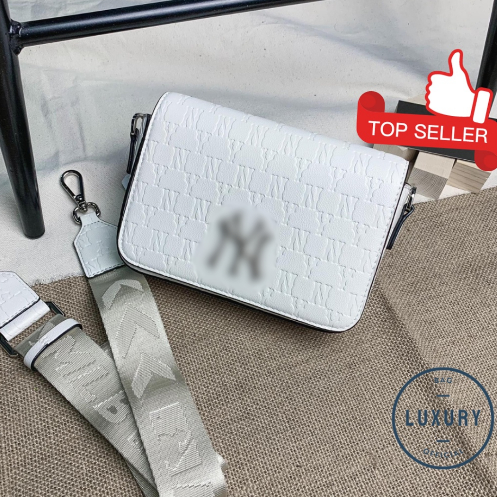 Jual Tas MLB* New Design Bag Monogram Hoodie NY | Shopee Indonesia