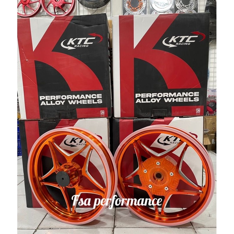 Jual VELG KTC RACING Bintang V2 Gen 2 ARES TWO TONE BEAT SCOOPY VARIO 110 VARIO 125/150 New ...