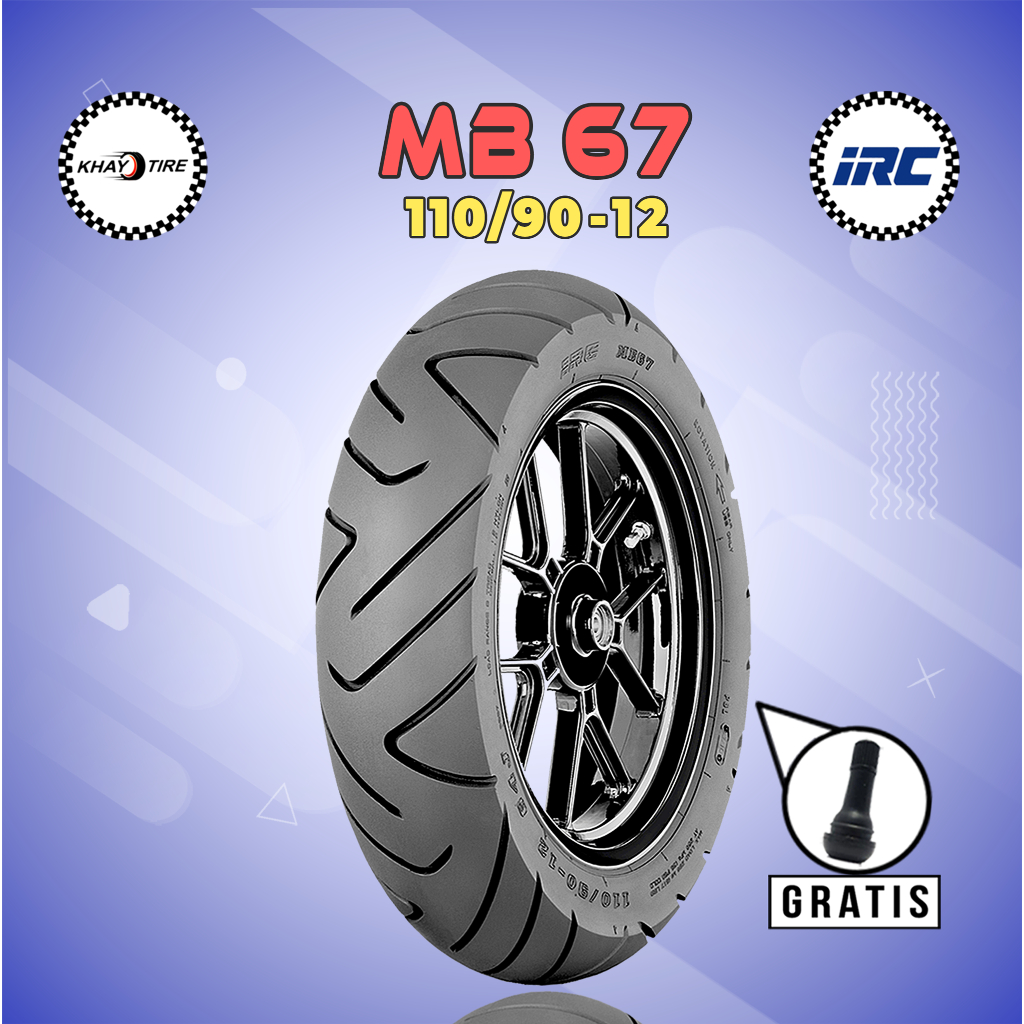 Jual Ban Belakang Motor NEW SCOOPY - FREEGO IRC MB67 110/90 Ring 12 Tubeless | Shopee Indonesia