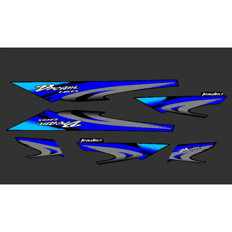 Jual striping astrea grand custom nama | Shopee Indonesia