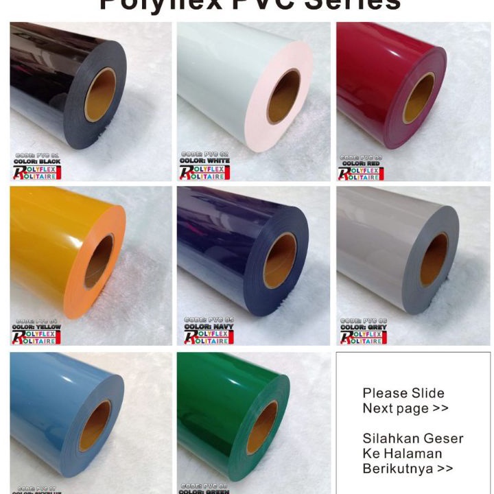 Jual Promo Akhir Pekan Polyflex PVC Korea khusus Meteran | Shopee Indonesia