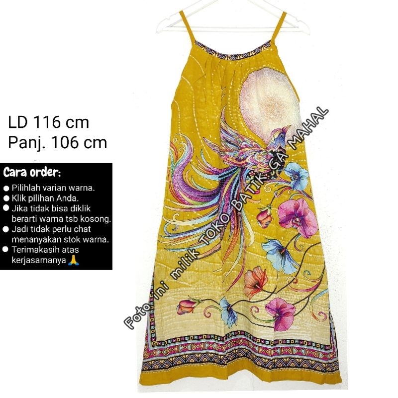 Jual Daster bunga siantan bekles lengan tali super adem modis murah ...