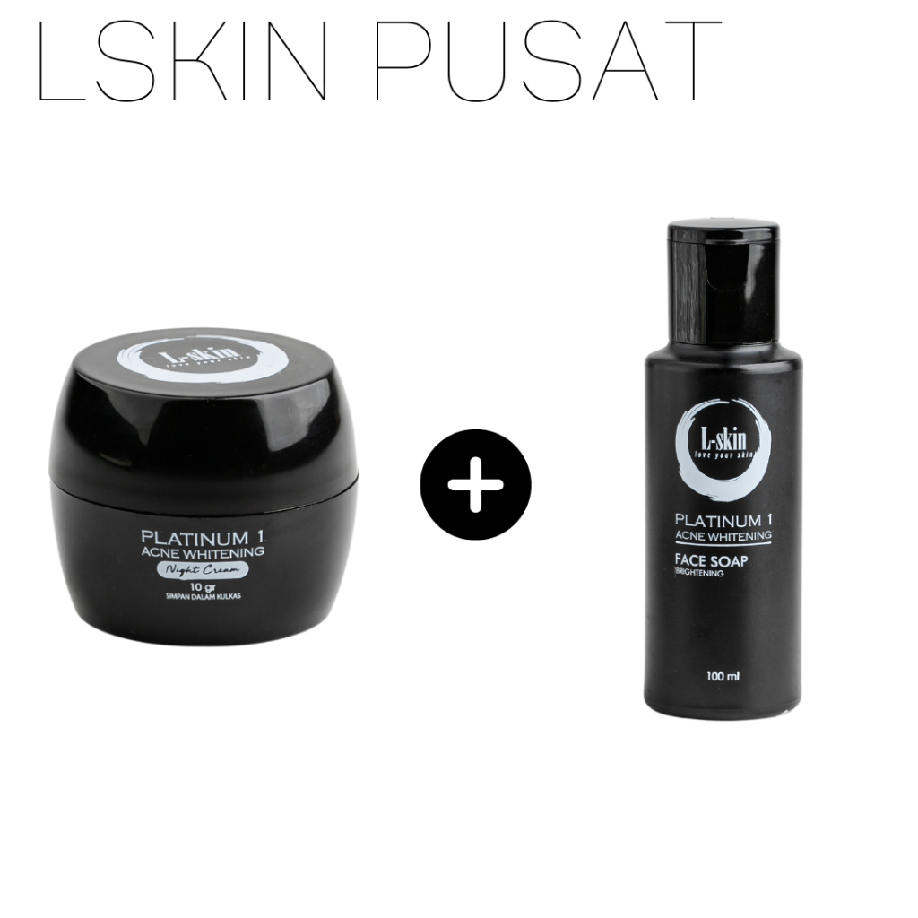 Jual LSKIN / L-SKIN Platinum 1 Plus Night Cream + Sabun | Shopee Indonesia