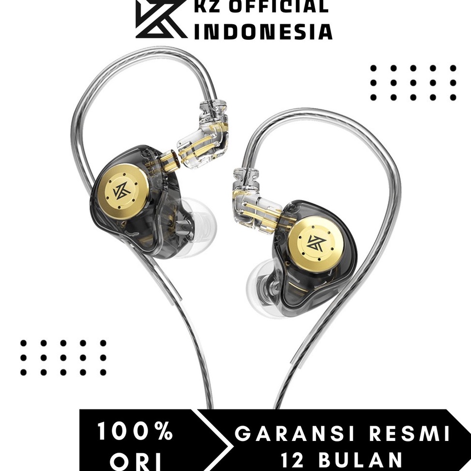 Jual Harga Diskon KZ EDX Pro BassHead In Ear Earphone with MIC GARANSI ...