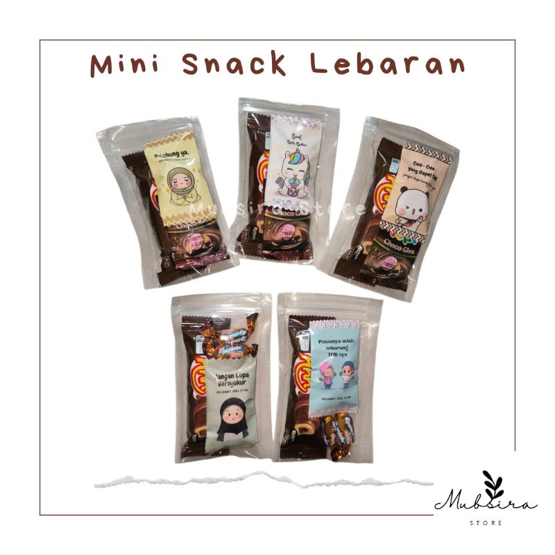 Jual MINI SNACK LEBARAN / MINI GIFT SNACK / AMPLOP THR KEKINIAN ...