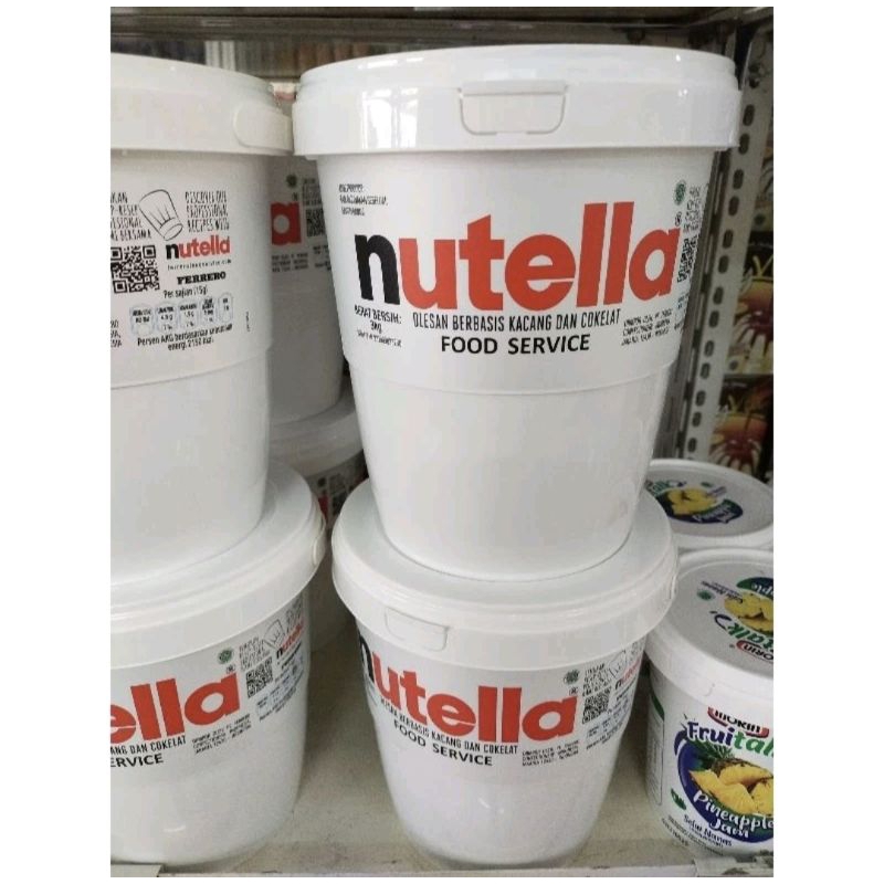 Jual Nutella 3kg selai olesan coklat kacang nutela kemasan besar ...