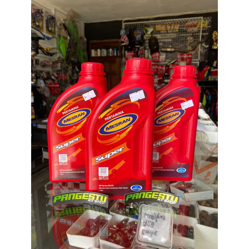 Jual OLI MESRAN 1L SAE 20W-50 1 LITER | Shopee Indonesia