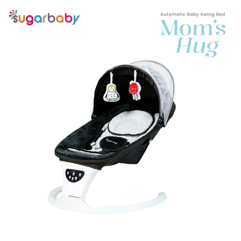 Jual Sugar Baby Hug Me Automatic Baby Swing Bed Side to Side Size XL K ...