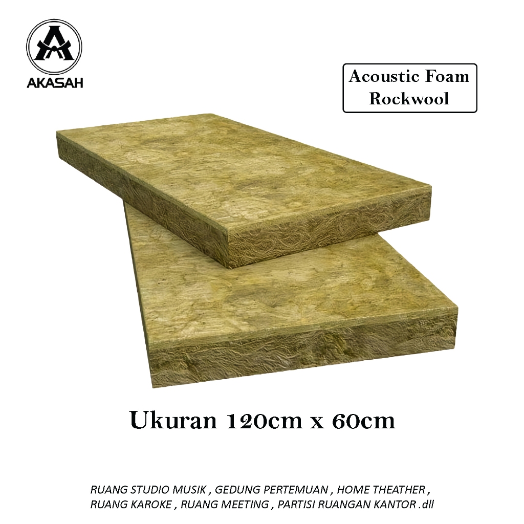 Jual Busa Peredam Suara Tipe Rockwool Akustik Acoustic - Pereda Suara ...
