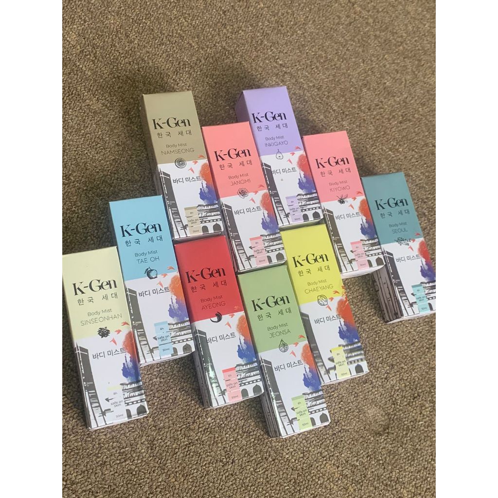 Jual SPECIAL RAMADHAN HAMPERS BODY MIST K-GEN 10 PCS | JUANSHA.PARFUM ...