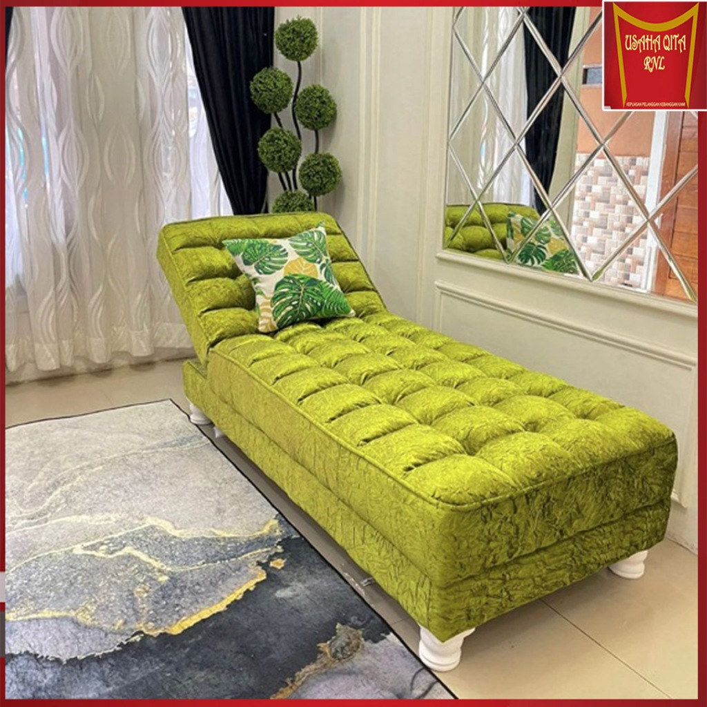 Jual Kursi sofa selonjoran bed singel / kursi santai sofa sandaran ...