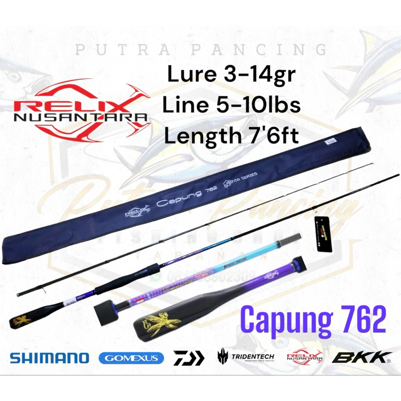 Jual relix nusantara capung 622/662/702/732/762 SE PENTA GEN 4 | Shopee ...