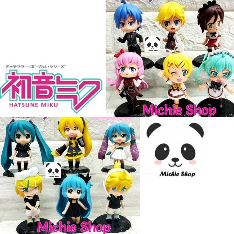 Jual Figure Hatsune Miku (set 3/6) Chibi Topper Anime Miku Vocaloid ...