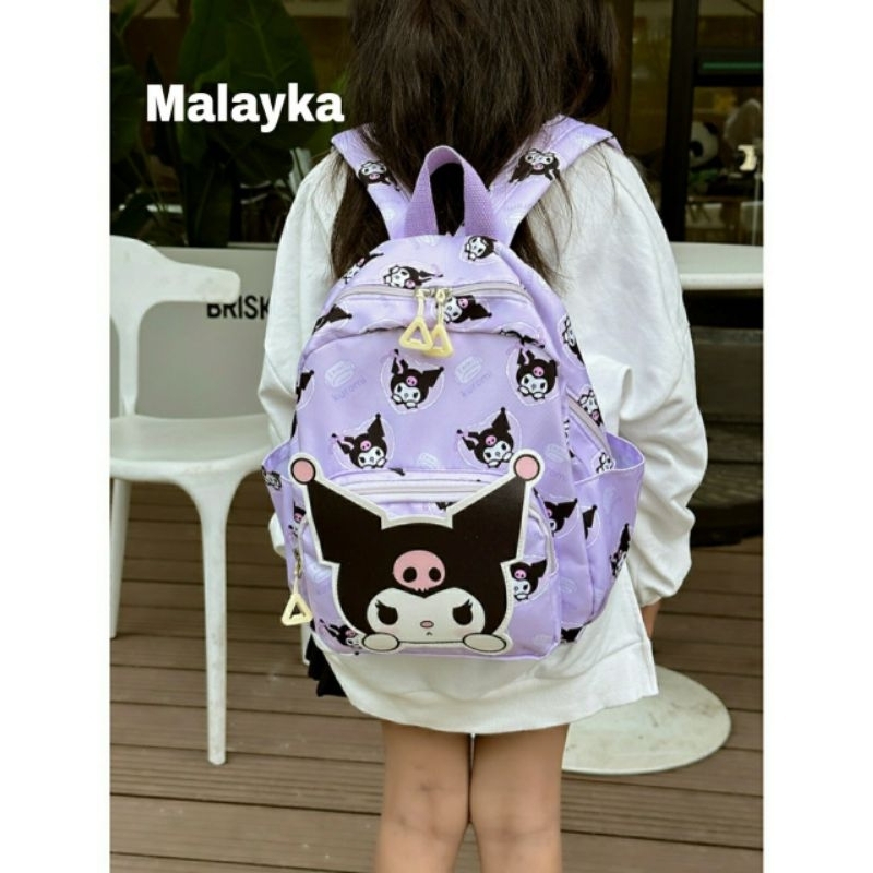 Jual Tas perempuan Kuromi tas karakter melody lucu ransel sekolah anak perempuan tas jalan jalan ...