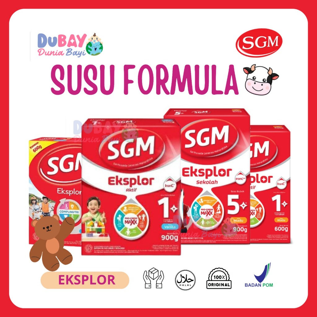 Jual SGM Eksplor 1+ dengan IronC Susu Pertumbuhan | SGM Eksplor 3+ dengan IronC Susu Bubuk | SGM ...
