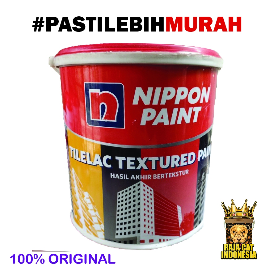 Jual Cat Tembok Tekstur Kamprot Nippon Paint Tilelac Textured Paint 5 ...