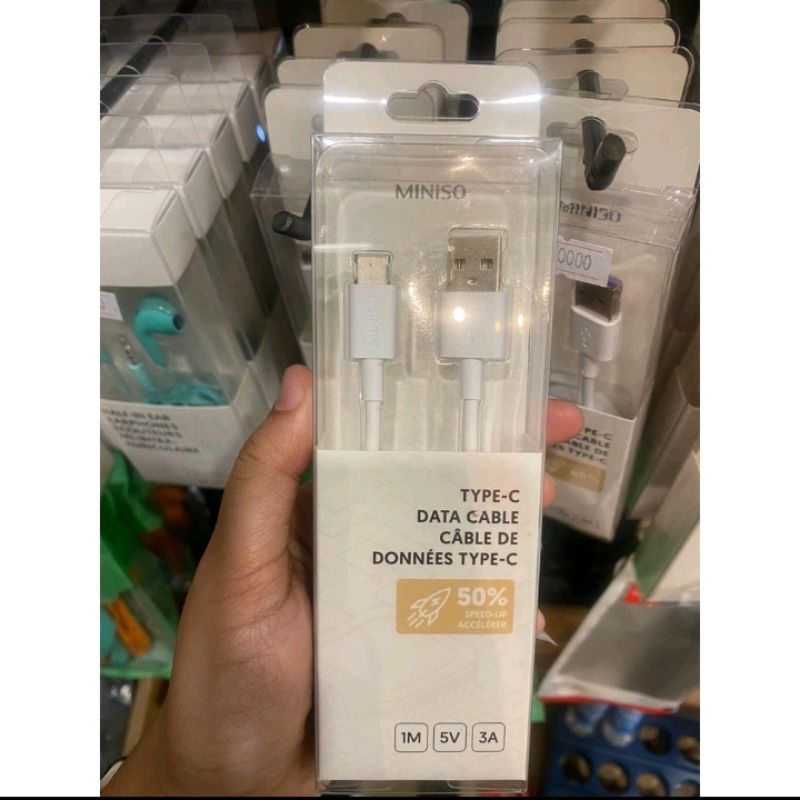 Jual Miniso Cable data Type-C | Shopee Indonesia