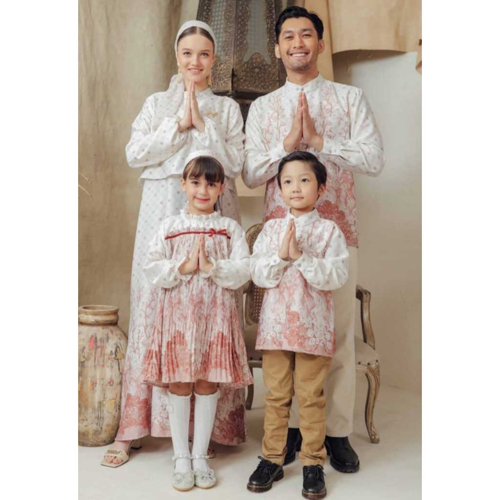 Jual Harlowkids Family Set Alexander B | Family Set Lebaran 2024 | Baju ...