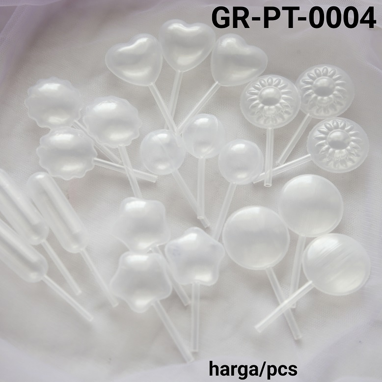 Jual GR-PT-0004 Plastic pipettes pipet infuser kue cupcake pie sauce ...