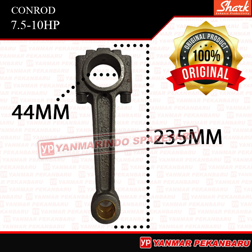 Jual 7.5HP 10HP CONROD CONNECTING ROD STANG SEHER KOMPRESOR ANGIN SHARK 7,5 HP 10 HP ORIGINAL ...