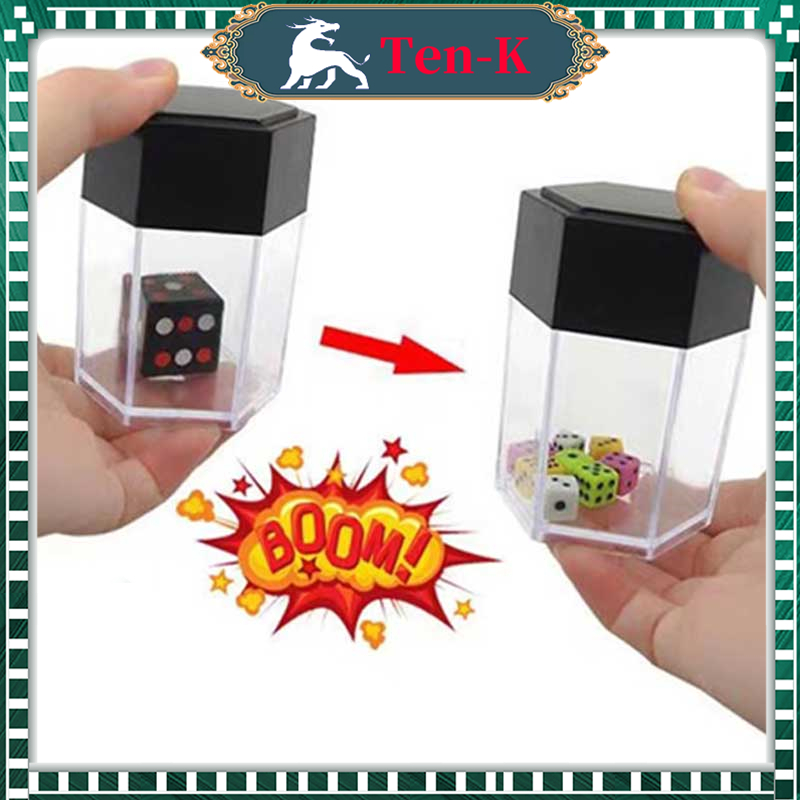 Jual 3pcs Alat Sulap Exploiding Dice Alat Sulap Dadu Buyar Dadu Besar ...