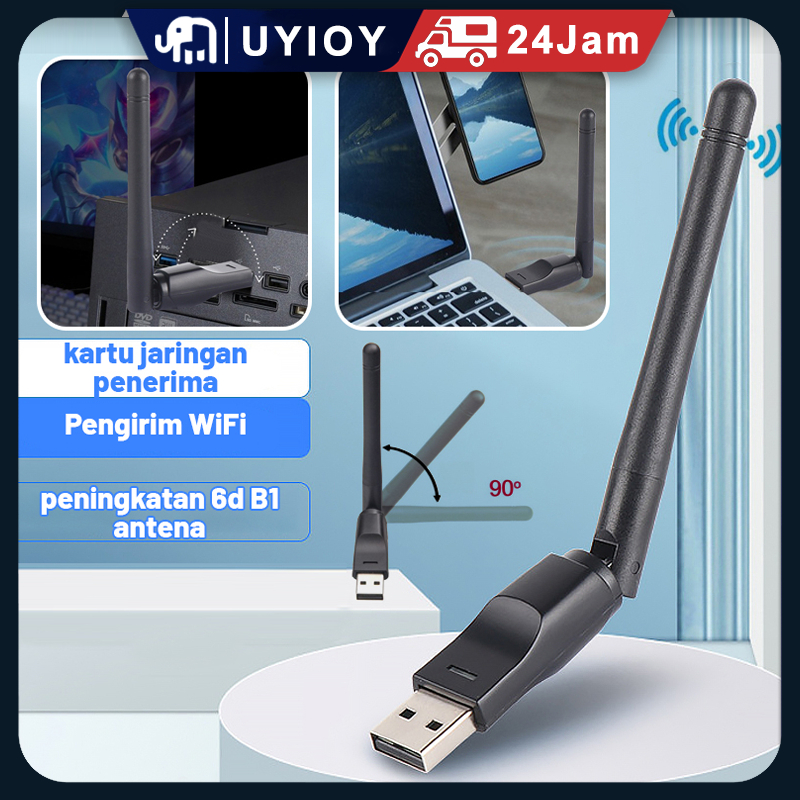 Jual MT7601 USB WiFi Set Top Box Kartu Jaringan STB Dongle WPA PC Adapter Antena Wireless IPTV ...